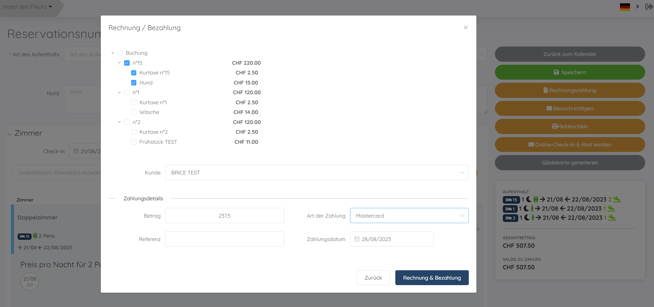 Hotelabrechnungssoftware, Hotelrechnungsverwaltung | Arhon